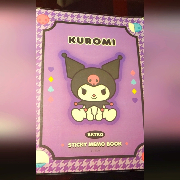 Sanrio | Office | Kuromi Stationary Sticky Notes | Poshmark